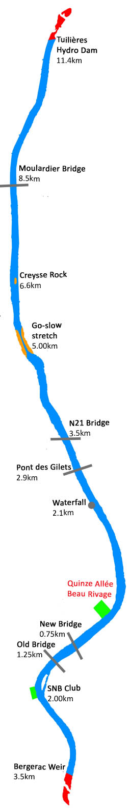 River Map | Chez Boileau